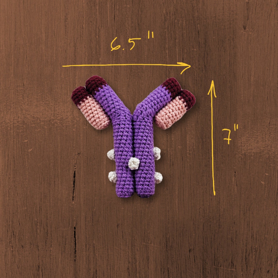 Glow-in-dark Toy Science Plushie Gift for Scientist Office Decor Nerdy ...