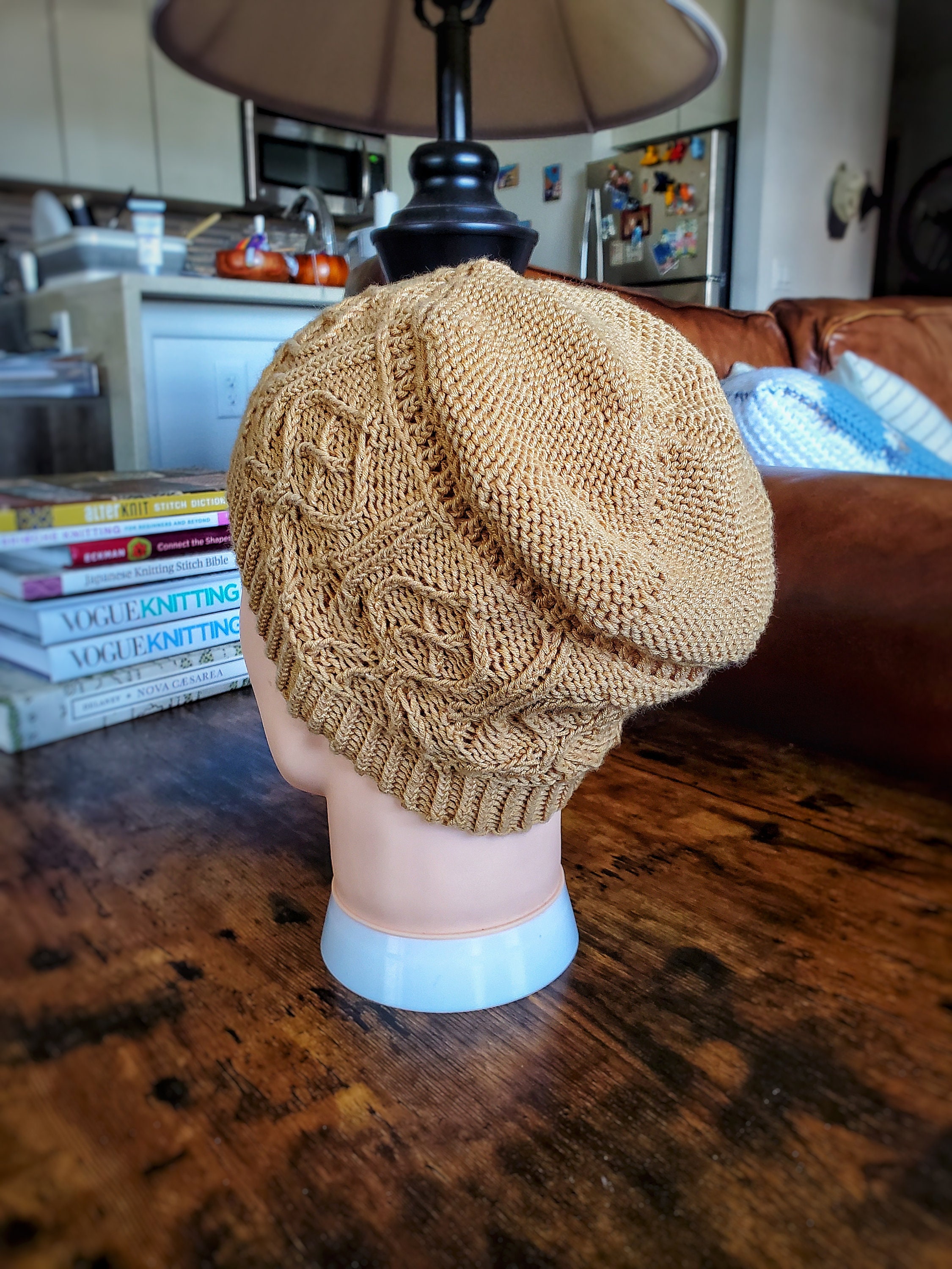 Viral Hat Knitting Pattern, Science-themed Hat, Biology-themed Hat ...
