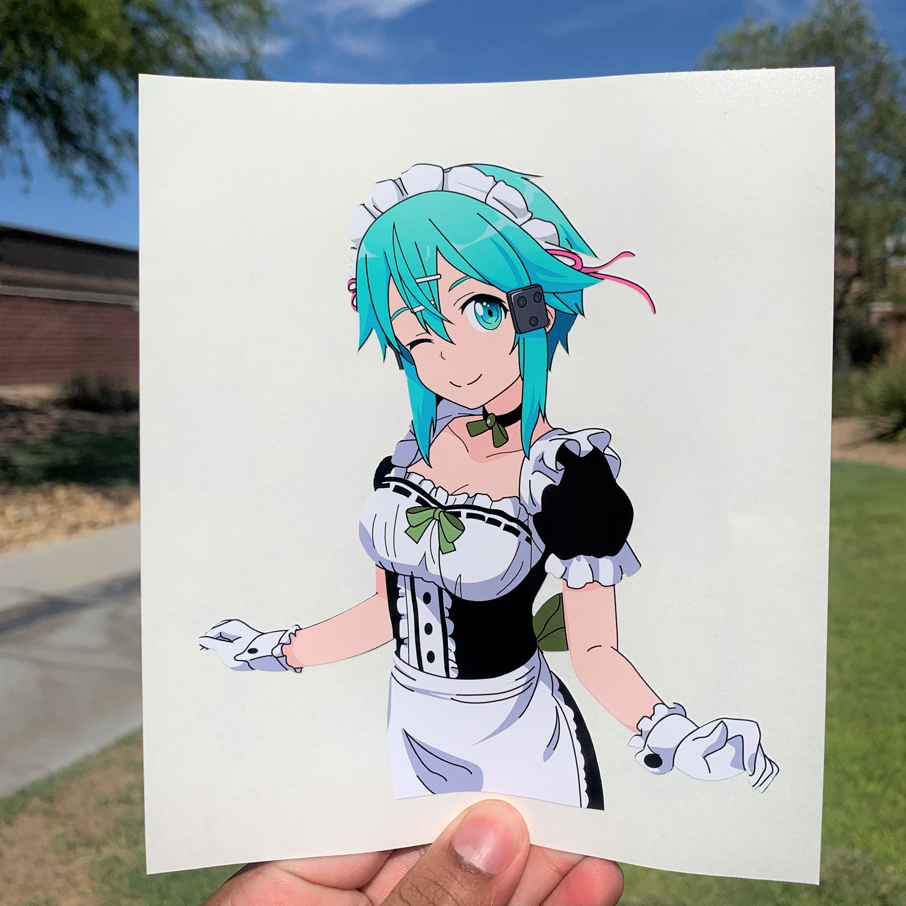 Waifu Sniper Gun Goddess Anime Cat Girl Furry Car Sticker - Etsy