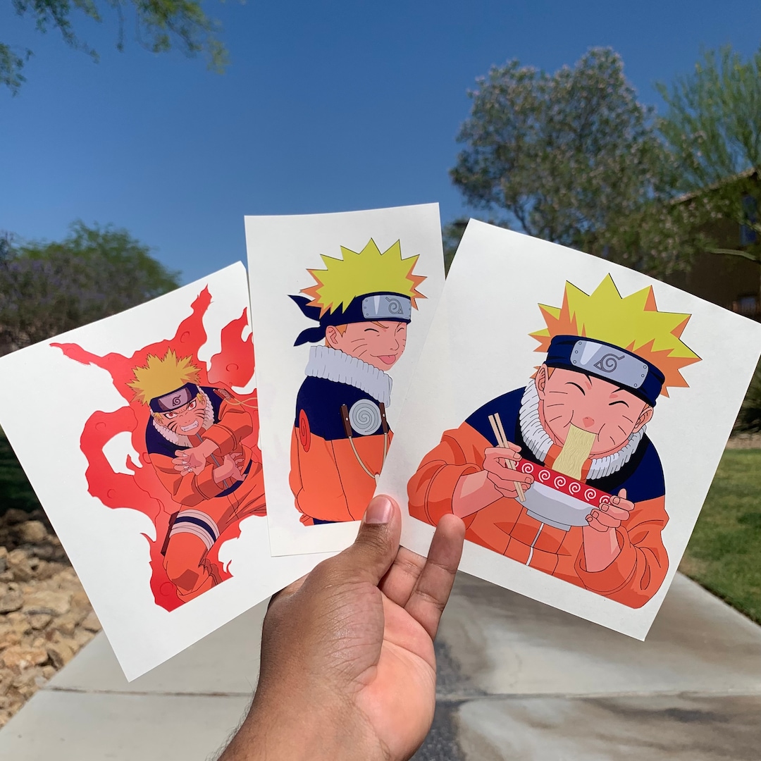 Fan Art Anime Sticker Anime Stickers Car Sticker Sticker - Etsy