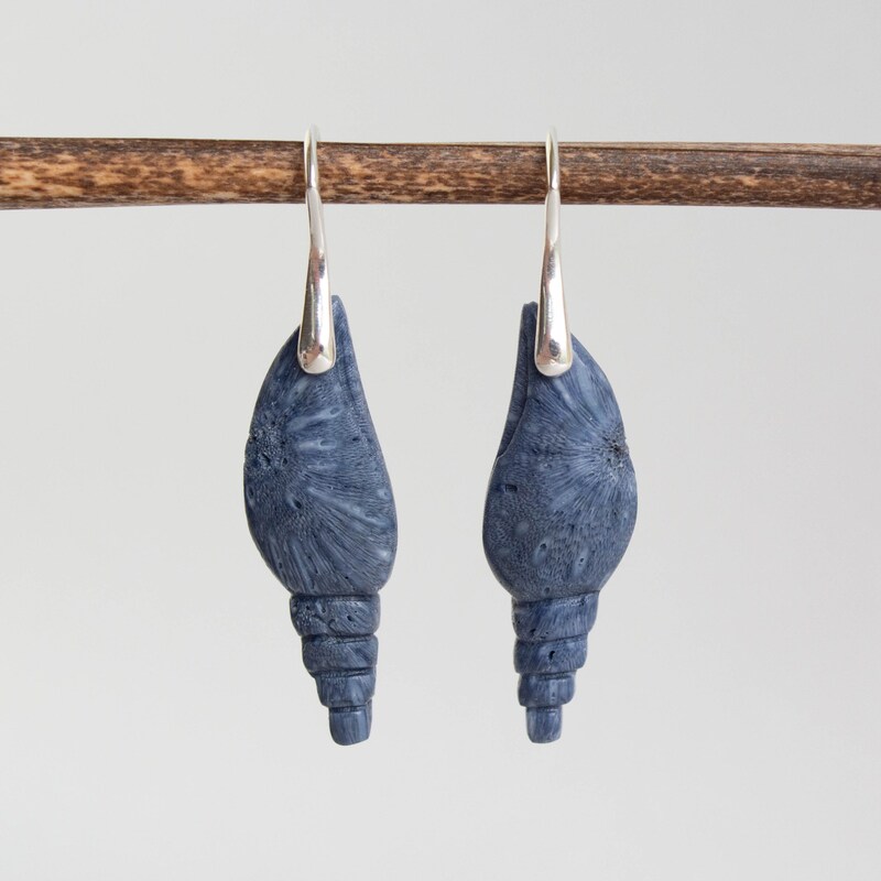 Blue Coral Jewelry - Etsy