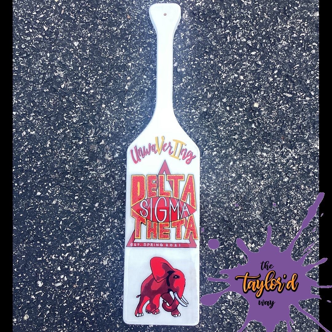Custom Sorority Paddle Custom Fraternity Paddle Custom Greek Paddle ...
