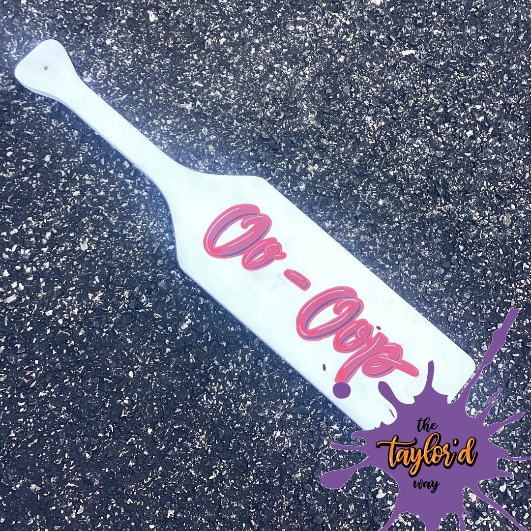 Custom Sorority Paddle Custom Fraternity Paddle Custom Greek Paddle ...