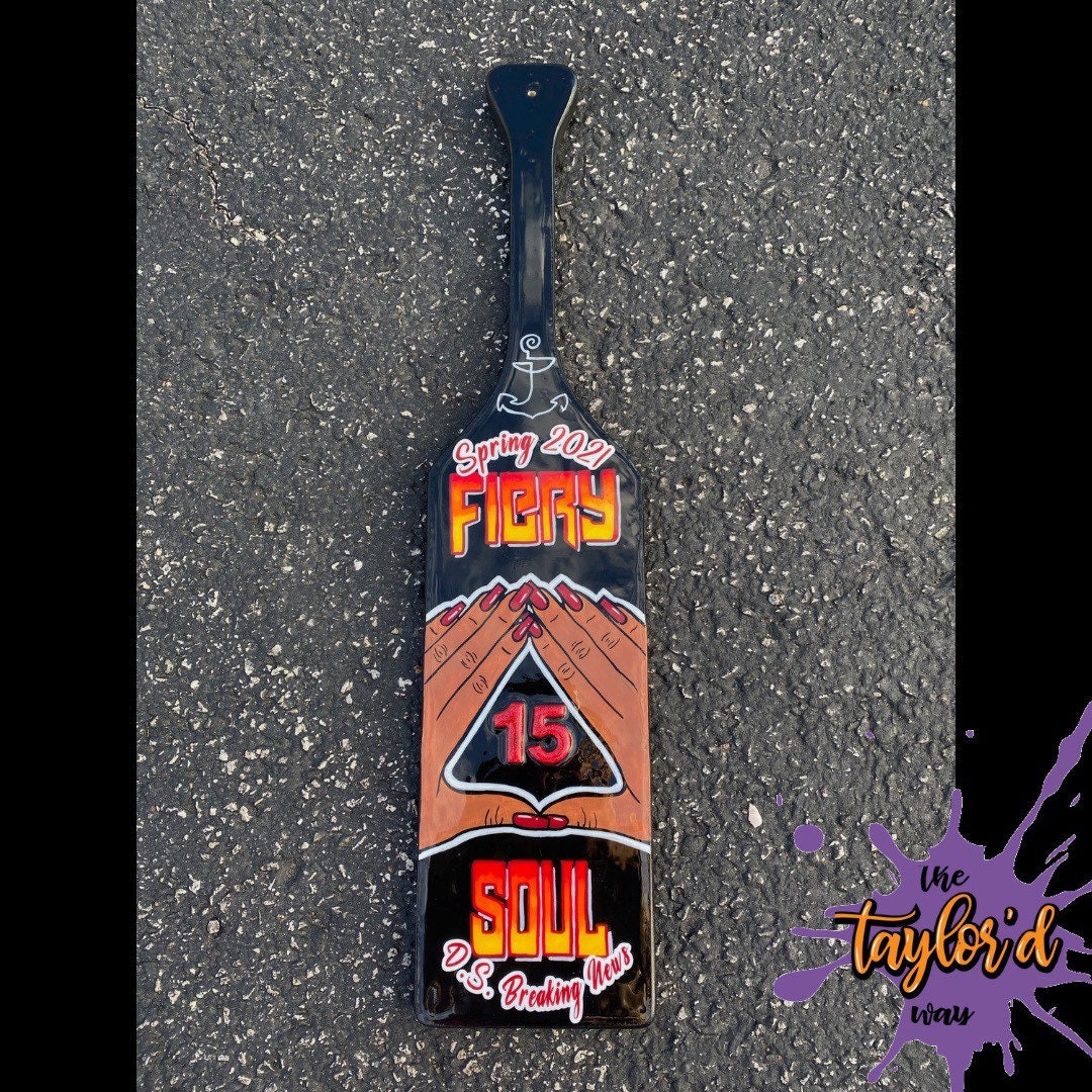 Custom Sorority Paddle Custom Fraternity Paddle Custom Greek Paddle ...