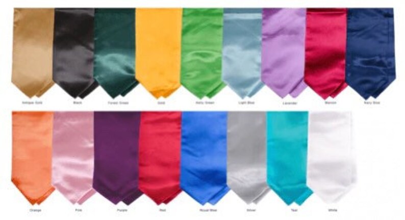 Custom Graduation Stole | Graduation Stole - Fully Customizable ...
