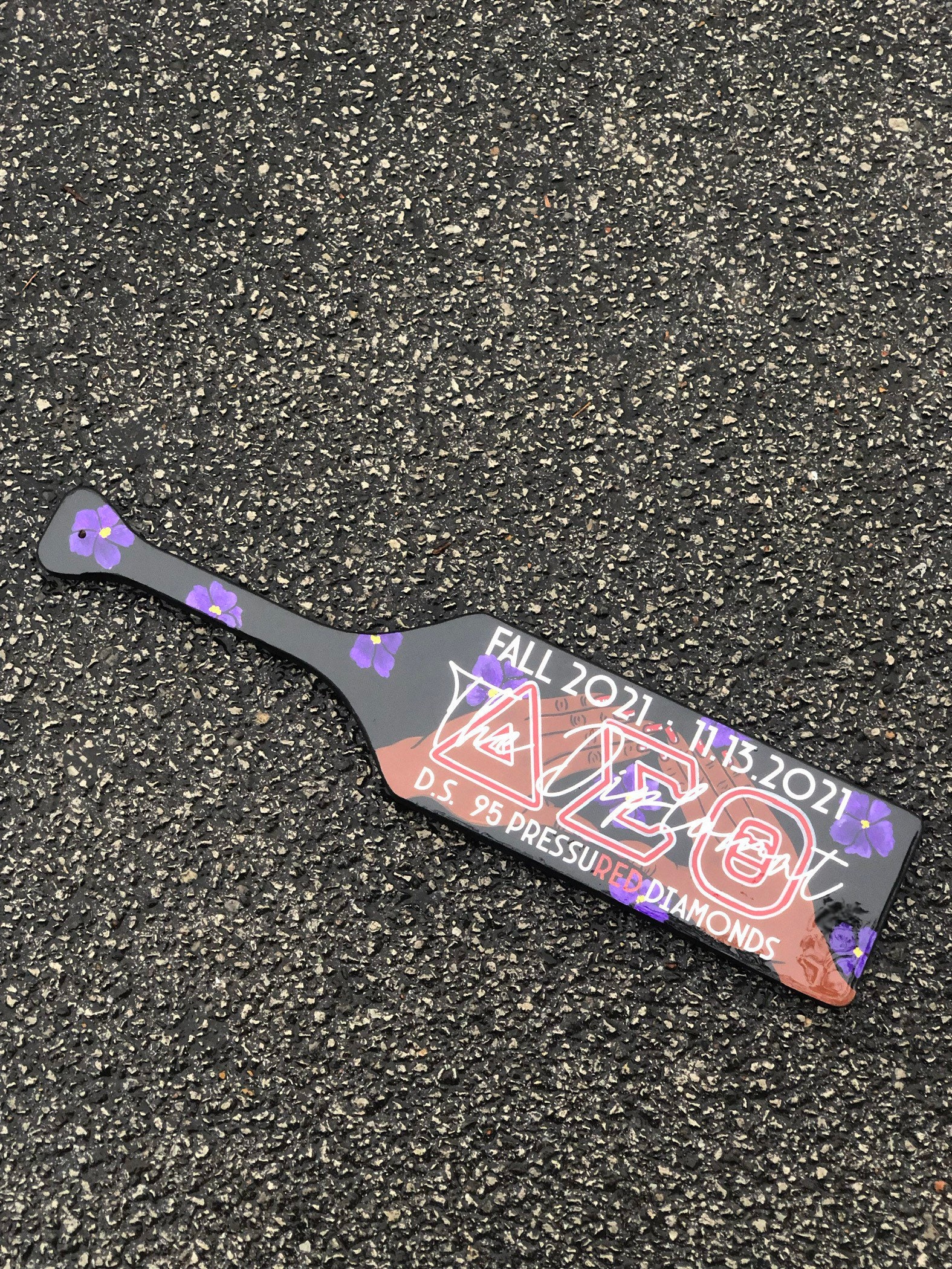 Custom Sorority Paddle Custom Fraternity Paddle Custom Greek Paddle ...