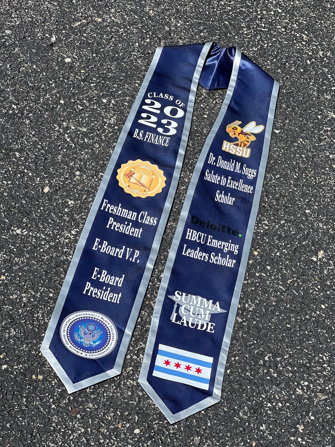 Custom Graduation Stole | Graduation Stole - Fully Customizable ...