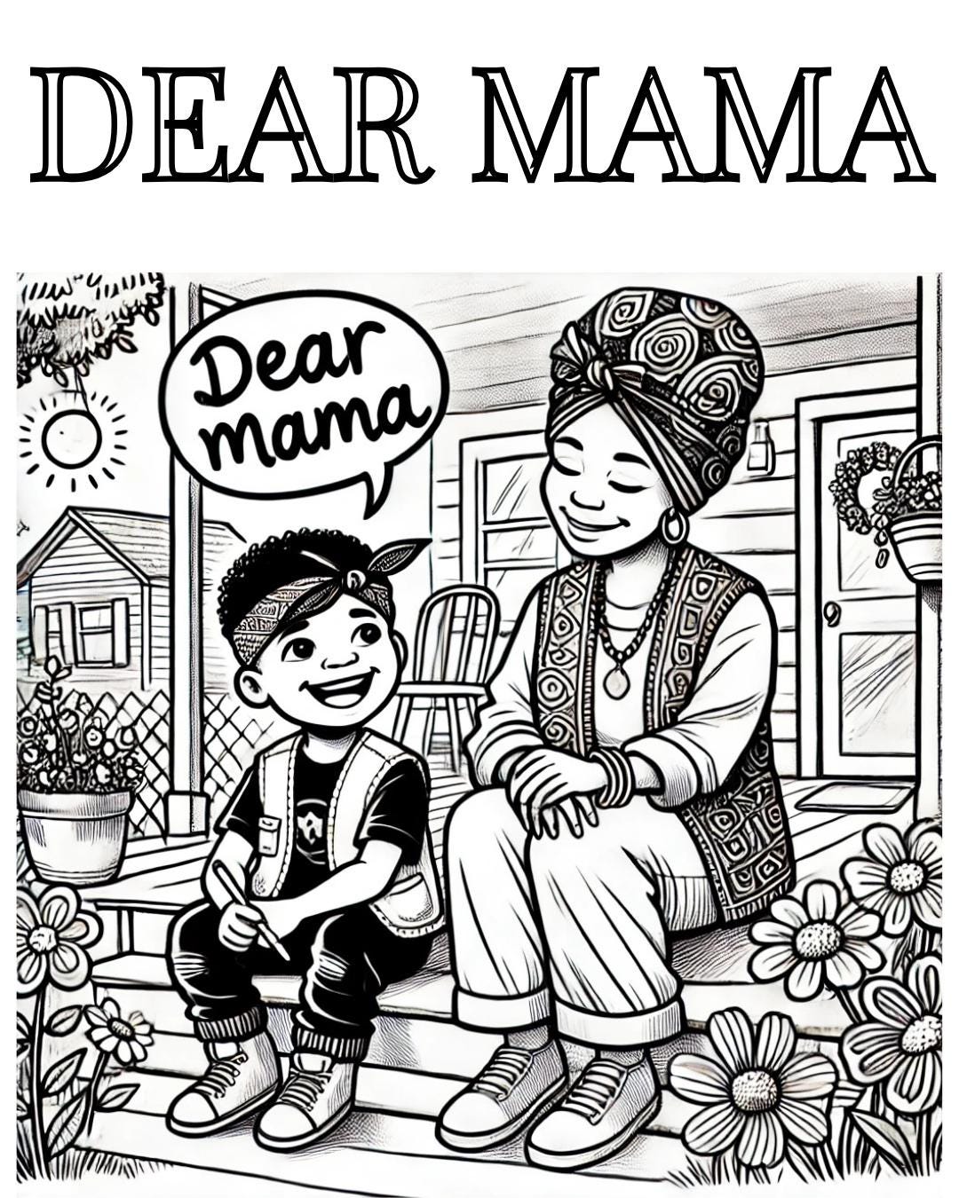 Tupac Coloring Book, 2pac Printable Hip Hop Art, Rap Legend Coloring ...