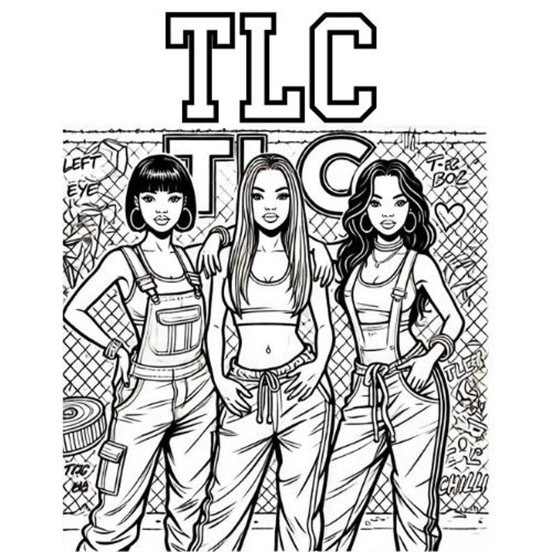 Ladies First Female Hip Hop Coloring Sheets, Female Hip Hop Rappers ...