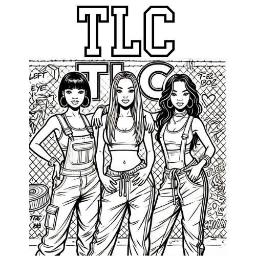 Ladies First Female Hip Hop Coloring Sheets, Female Hip Hop Rappers ...