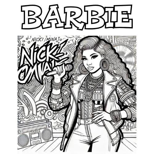 Ladies First Female Hip Hop Coloring Sheets, Female Hip Hop Rappers ...