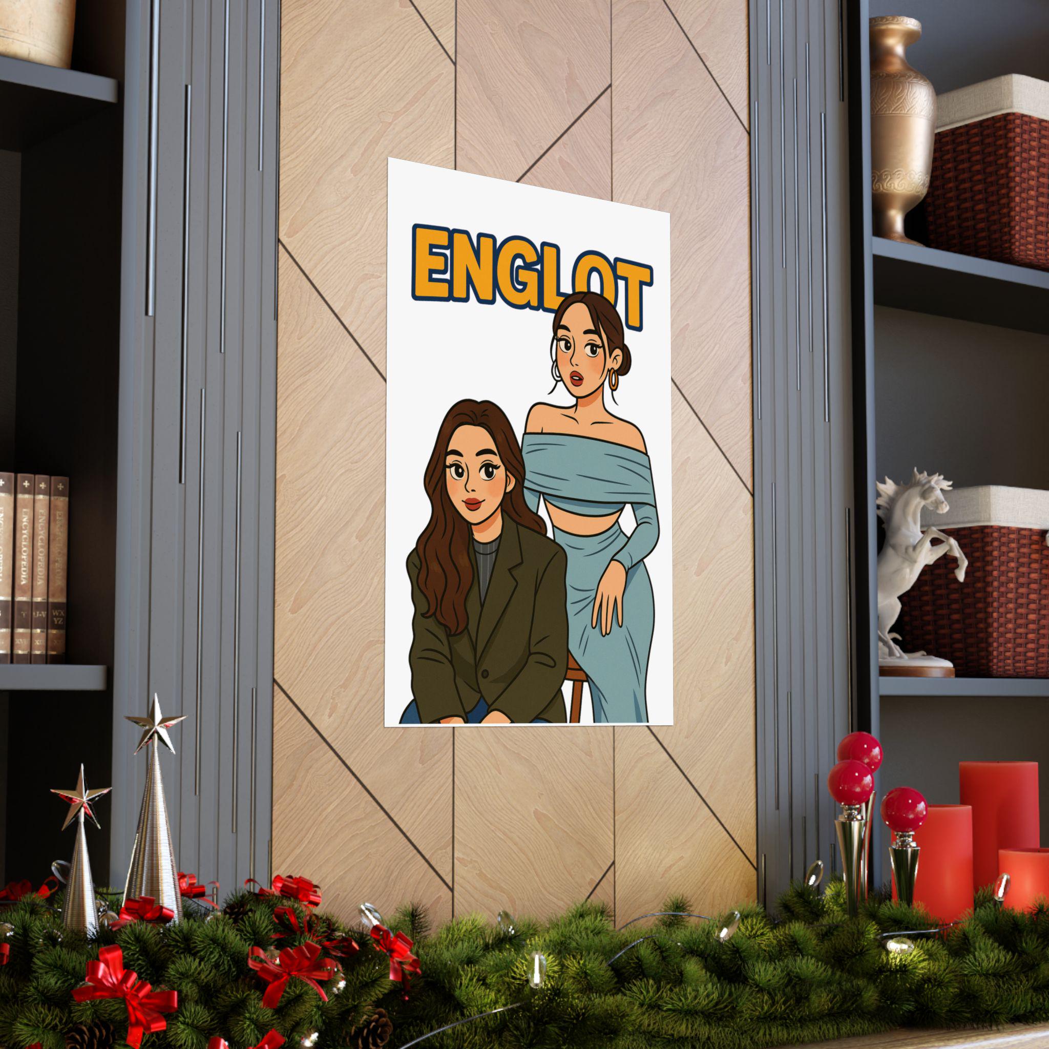 Englot Thai GL Couple Poster: Engfa Waraha & Charlotte Austin Matte ...