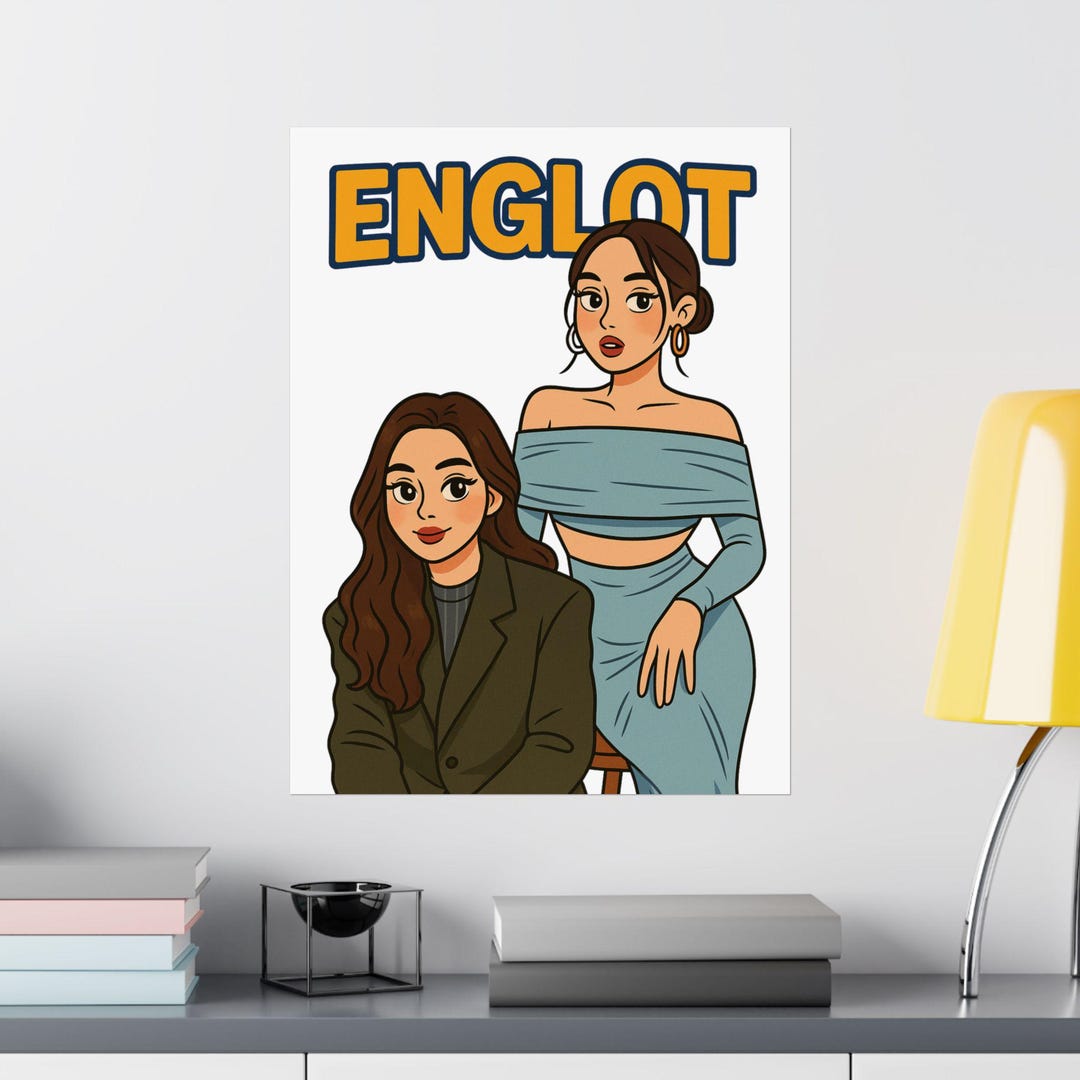 Englot Thai GL Couple Poster: Engfa Waraha & Charlotte Austin Matte ...
