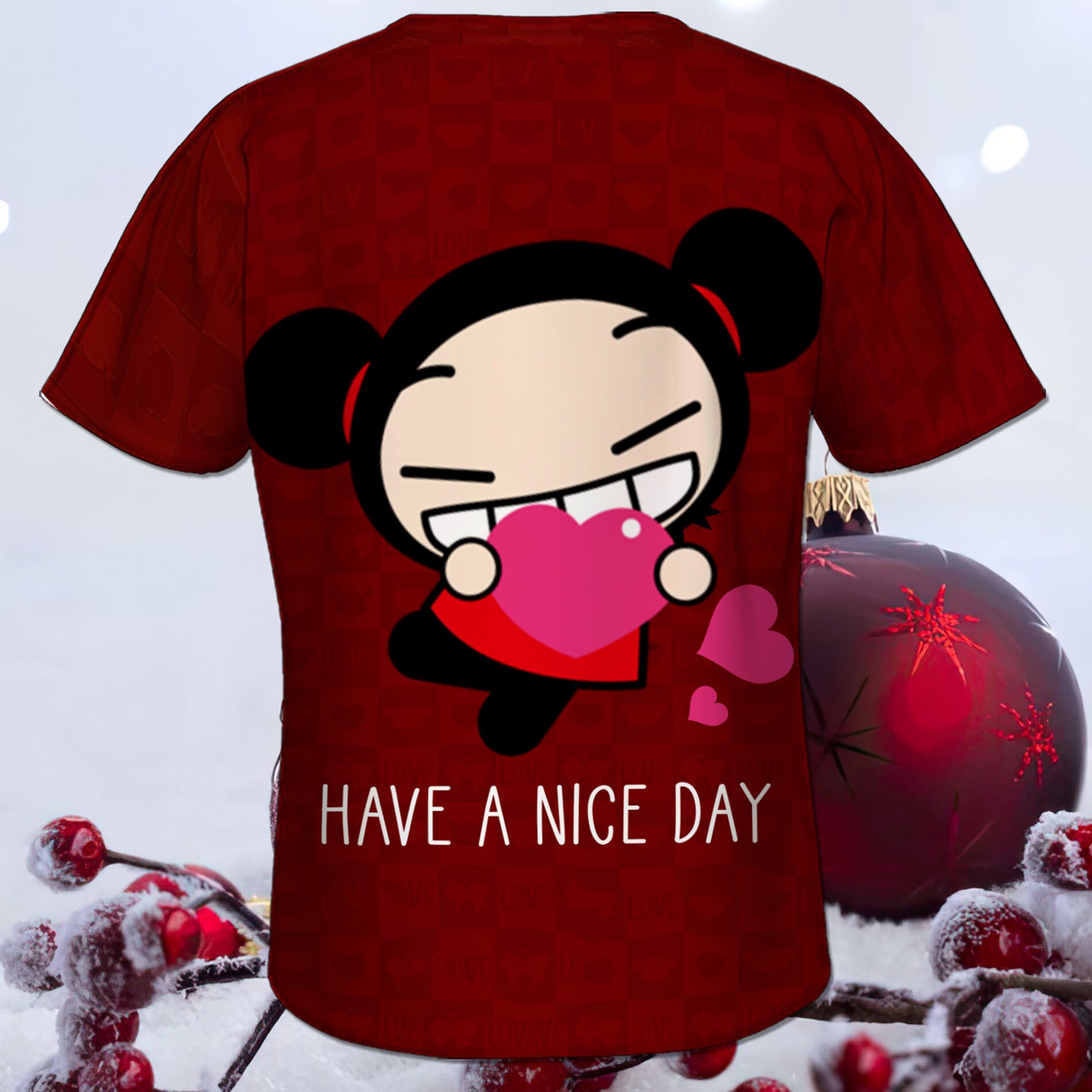 3D T-Shirt All Over Print Pucca Cartoon Graphic Tees 3D Shirt sold by ...