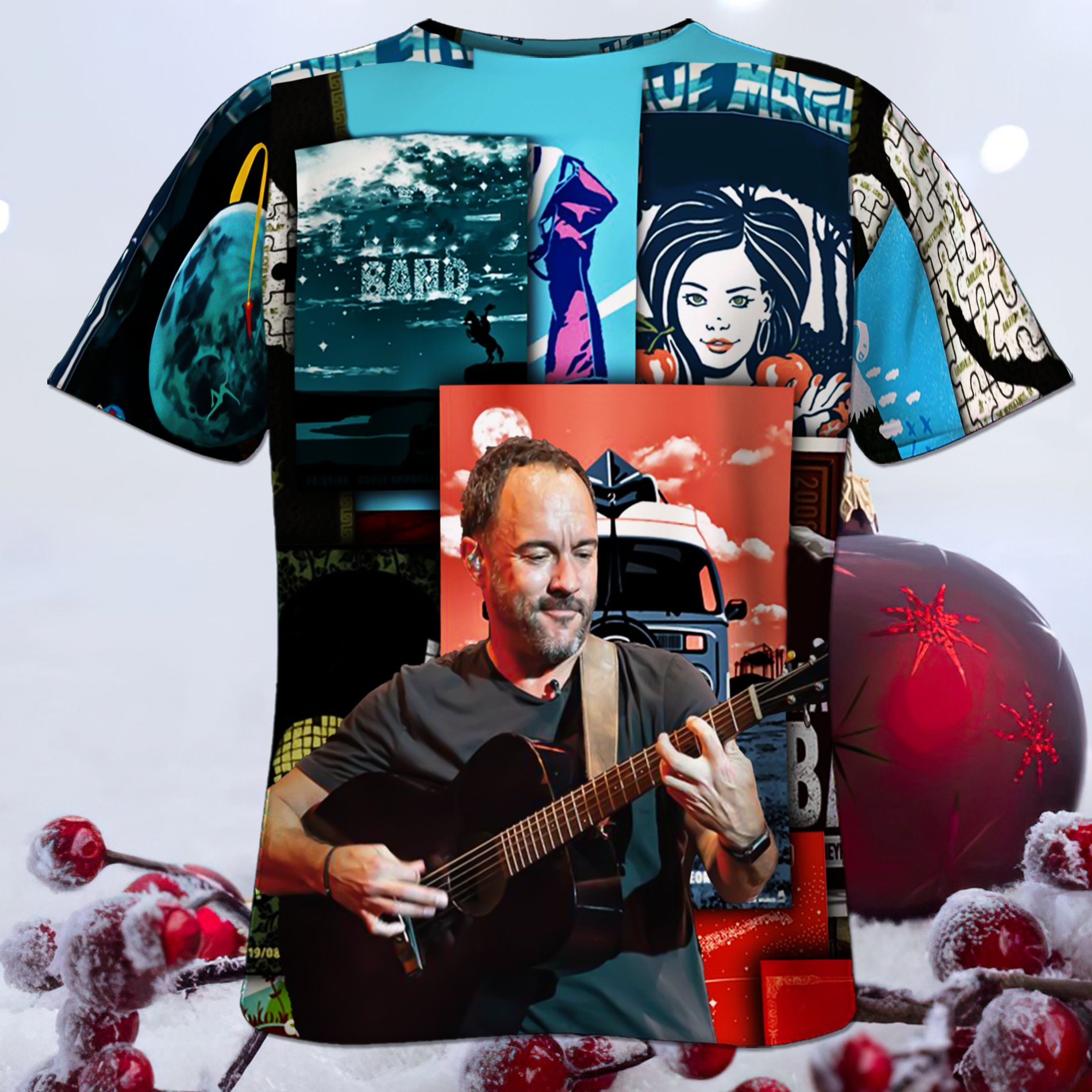 3D T-Shirt All Over Print Dave Matthews Band 3D Shirt sold by Brazil ...