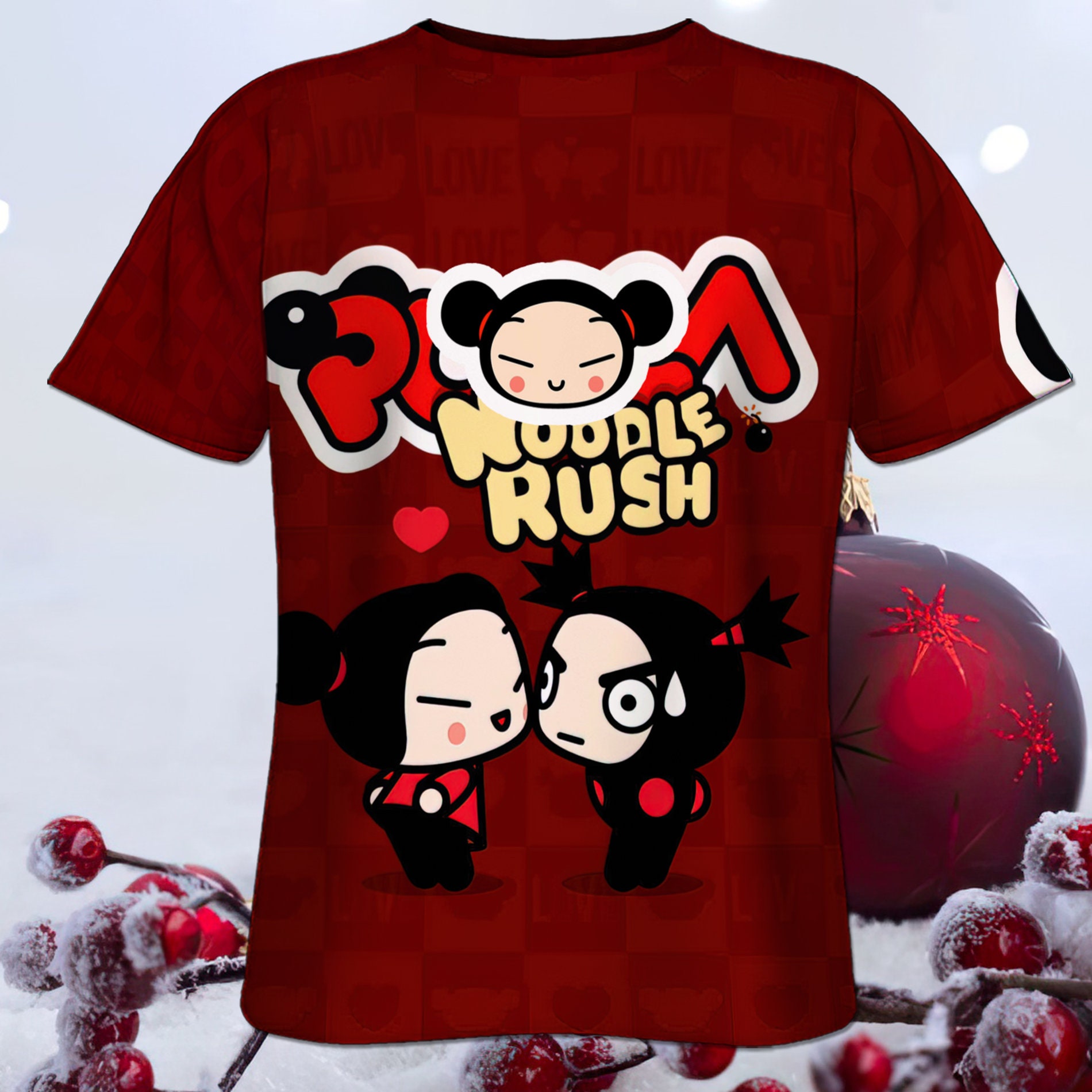 3D T-Shirt All Over Print Pucca Cartoon Graphic Tees 3D Shirt sold by ...