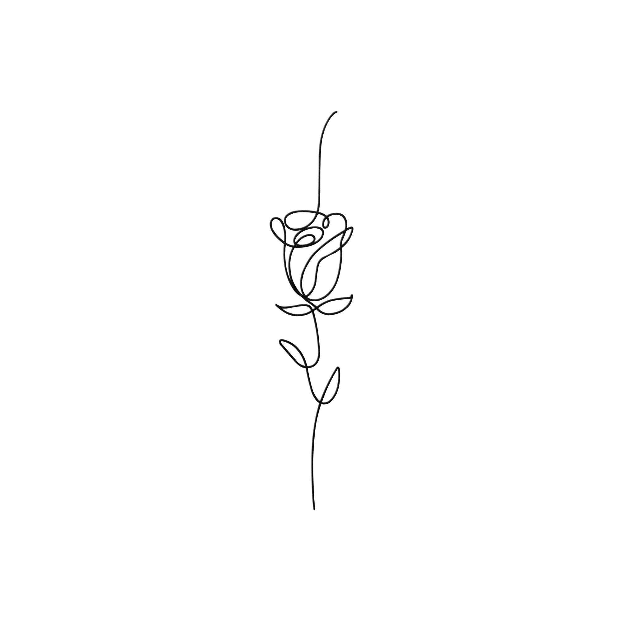 Rose Metal Sign - Etsy