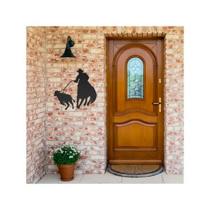 Cowboy Rodeo Metal Art - Etsy