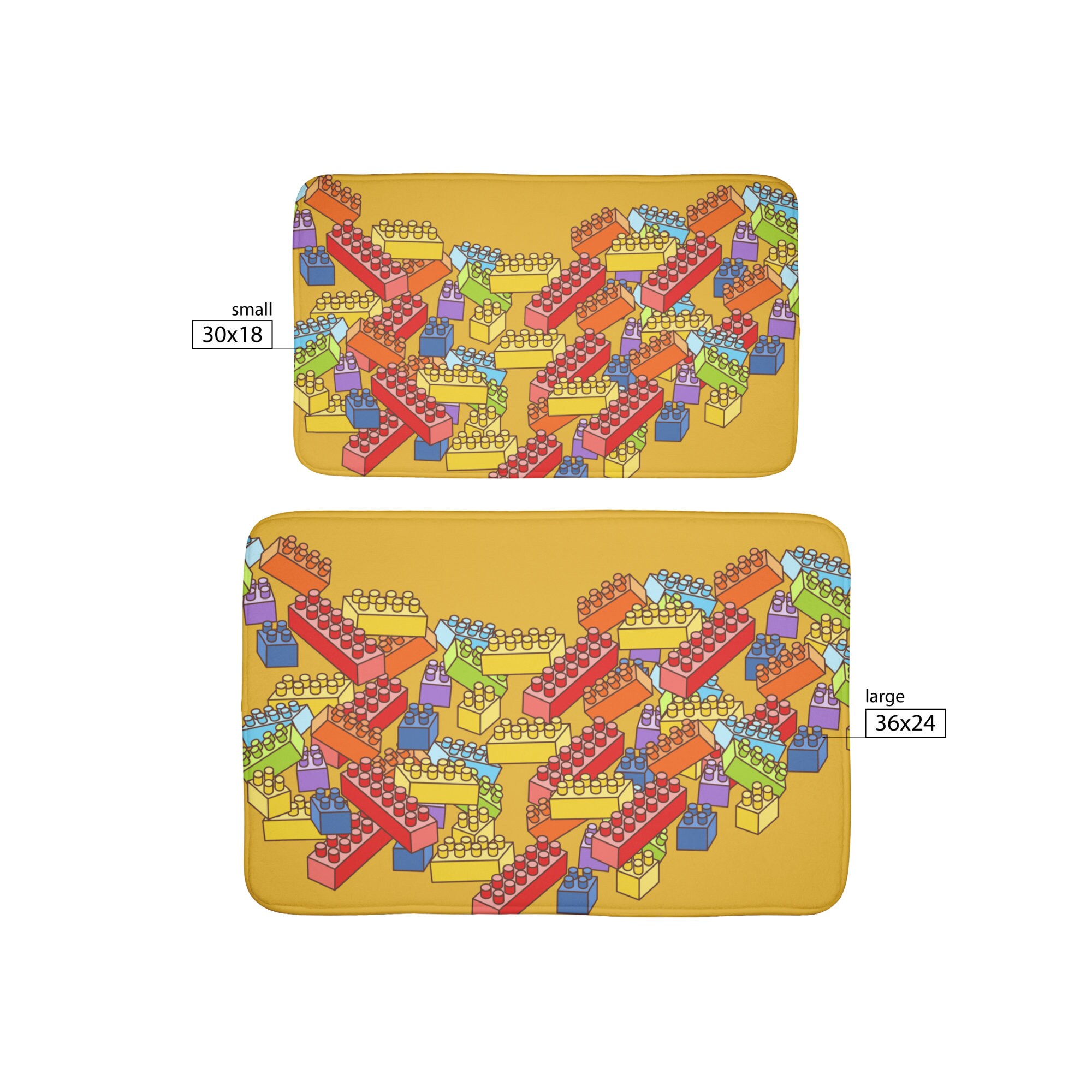 Lego Bath Mat - Etsy