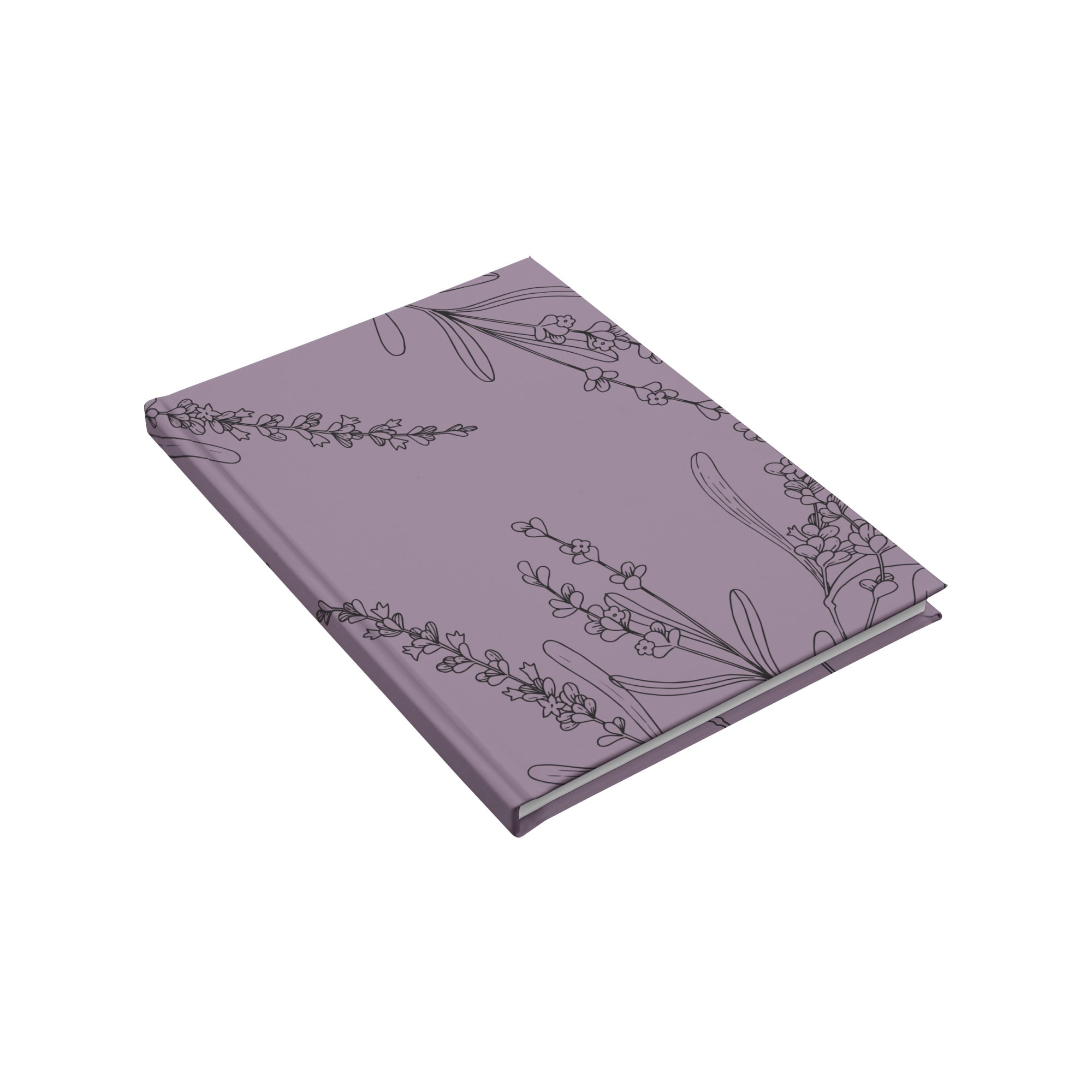 Lavender Notebook - Etsy