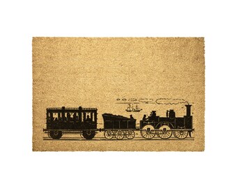 Train Door Mat - Etsy