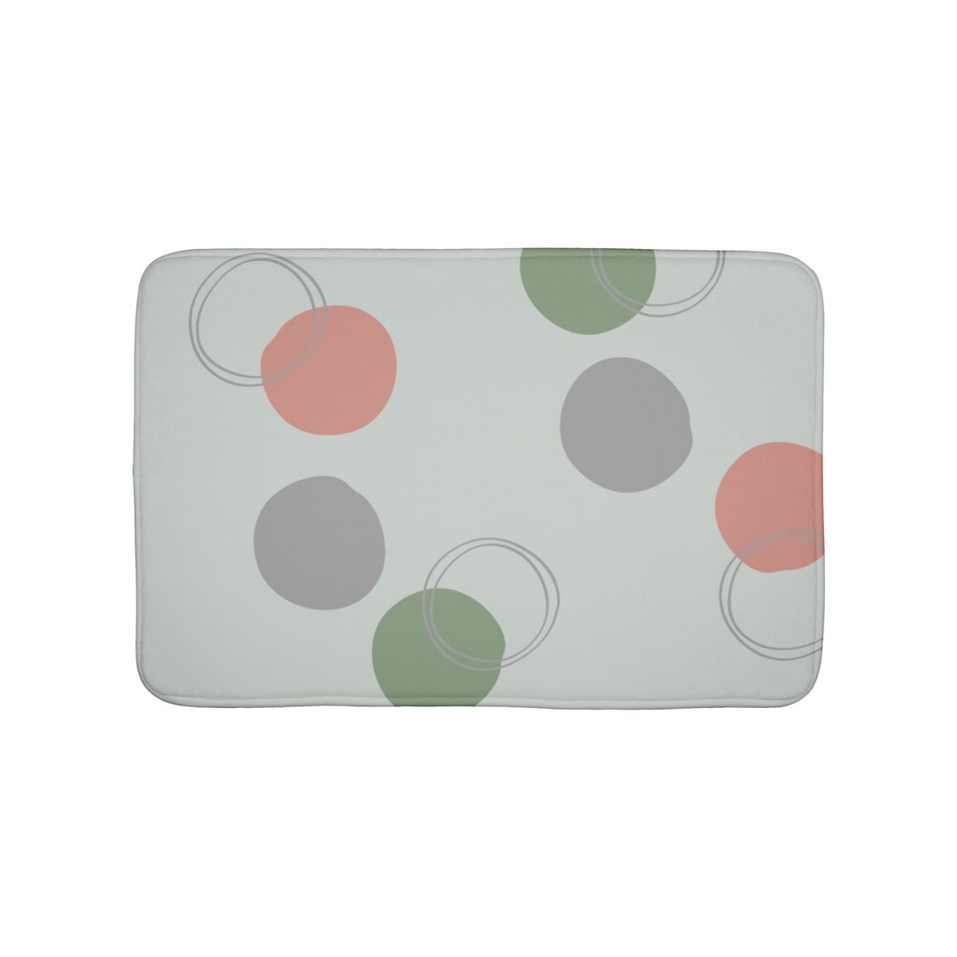 Simple Circle Bath Mat - Etsy