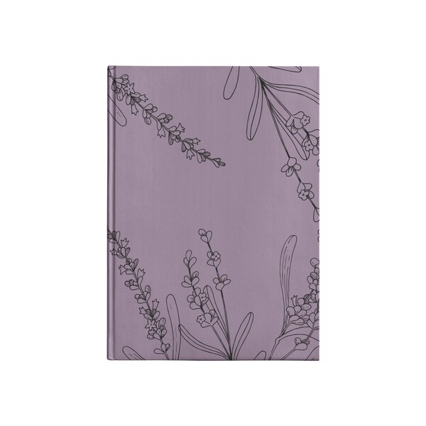 Lavender Notebook - Etsy
