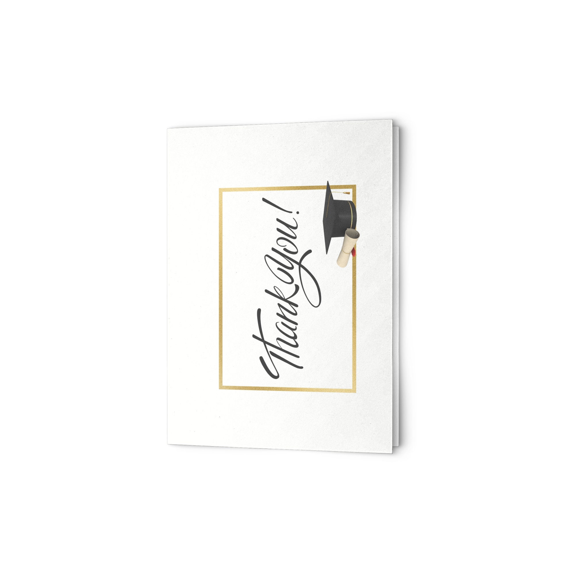 Thank You Graduation Card - Etsy