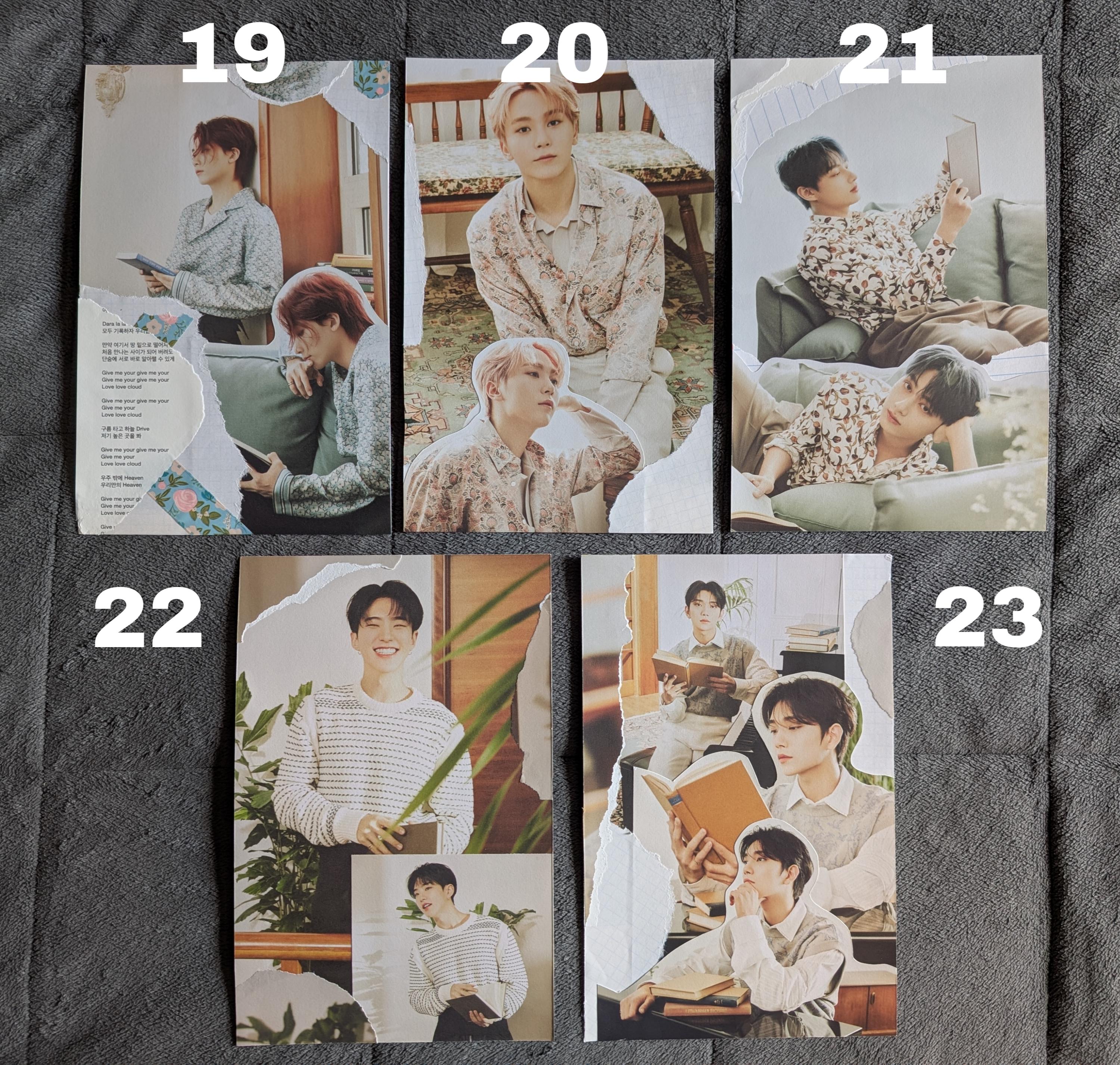 Assorted K-pop Collage Art - NCT, BTS, Seventeen - Etsy