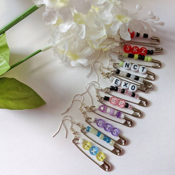 Kpop Earrings - Etsy