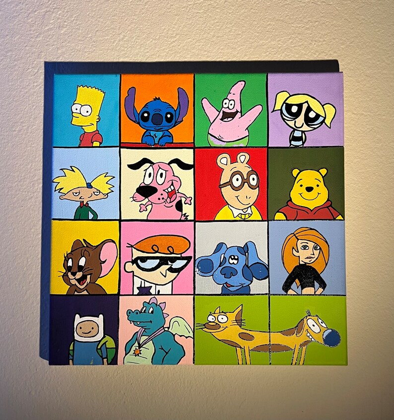 Cartoon Character - Etsy
