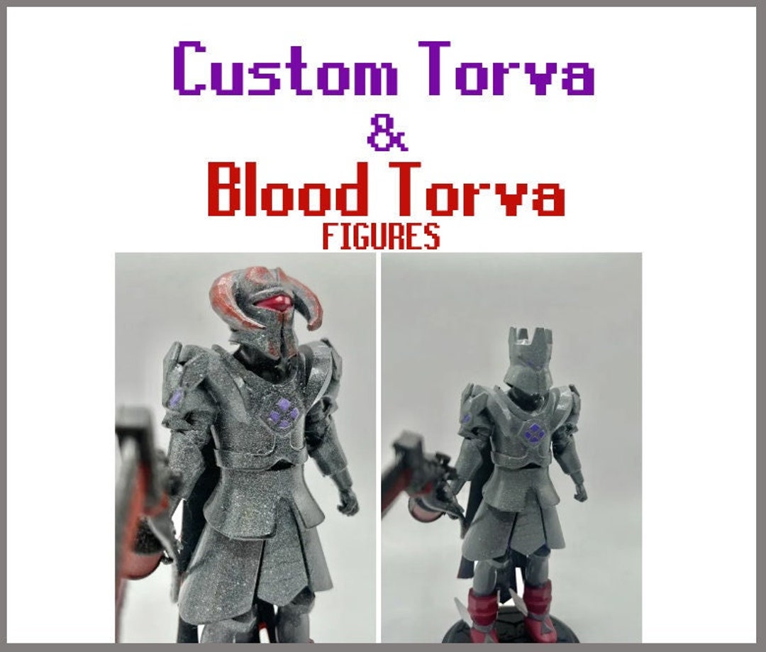 OSRS Torva Figure Custom Old School Runescape - Etsy