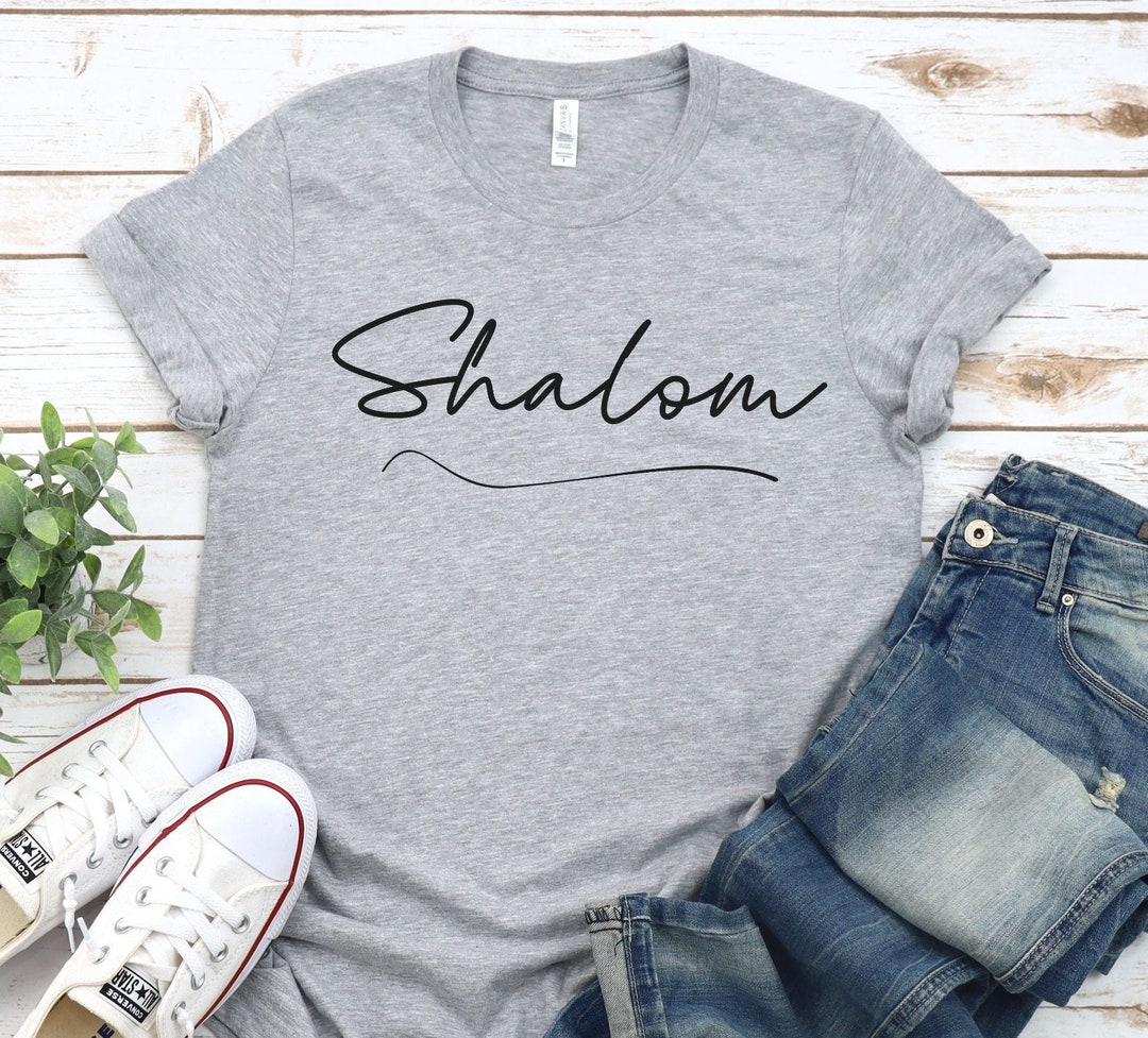 Shalom T-shirt Israelite T-shirt Messianic Shirt Set-apart - Etsy