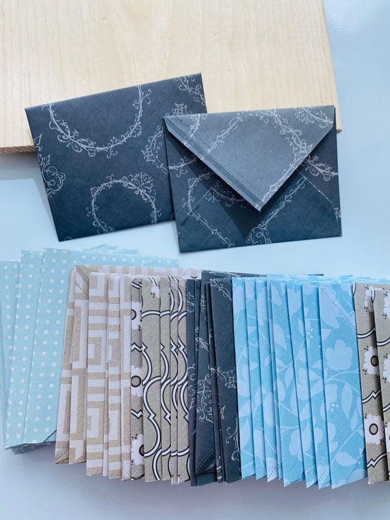Assorted Mini Envelope Set Variety Designs - Etsy