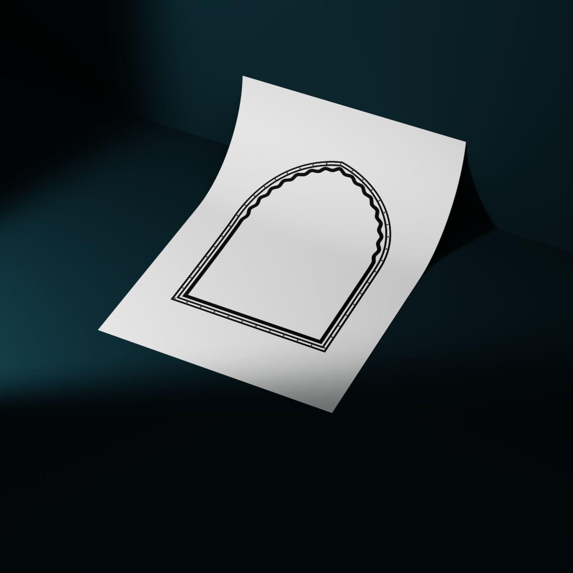 Arch SVG Frame, Arch Svg Bundle, Arch Wedding Invitation Template, Arch ...