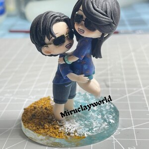 Custom Clay Figure Commission OC , Anime, Game Character Make 2D Image ...