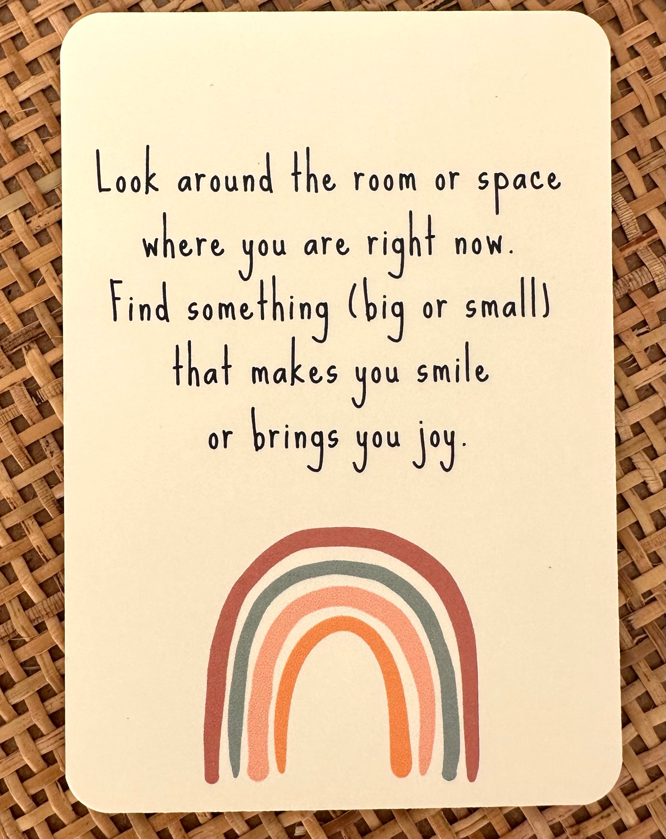 Gratitude Card Deck, Daily Mindfulness Cards, Boho Self Care Cards ...