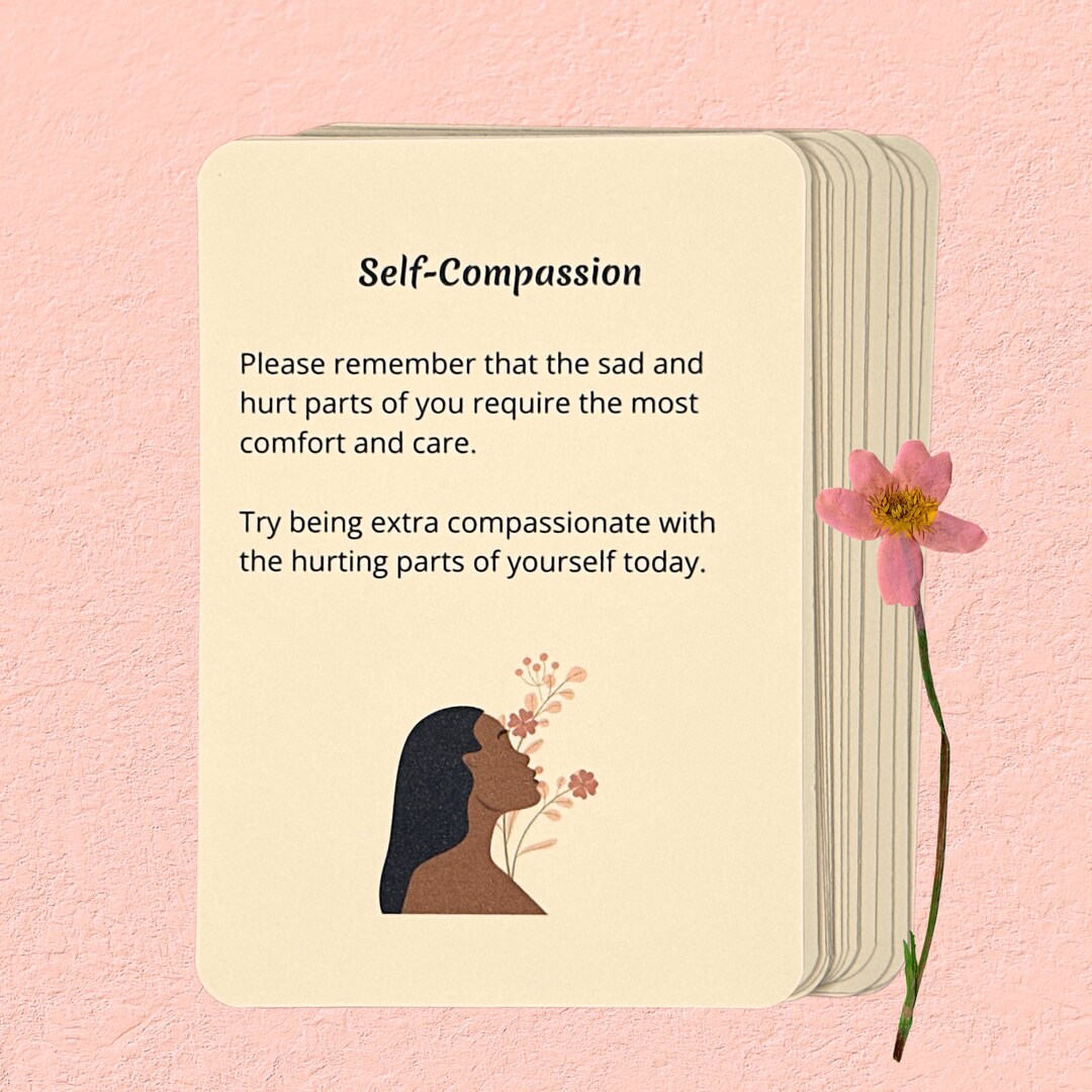 Mental Health Cards, Self Love Affirmation Cards, Encouragement Cards ...