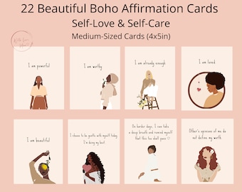 Printable Self Love Cards - Etsy