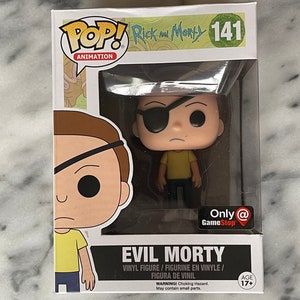 Rick and Morty 141 Evil Morty Funko Pop Gamestop Exclusive Etsy Canada