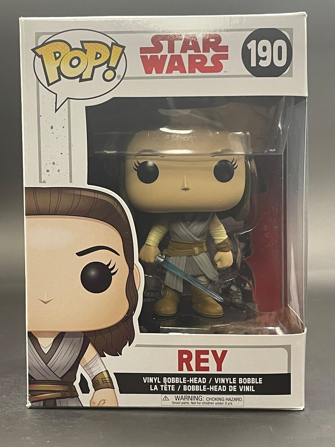 Star Wars 190 Rey Funko Pop - Etsy