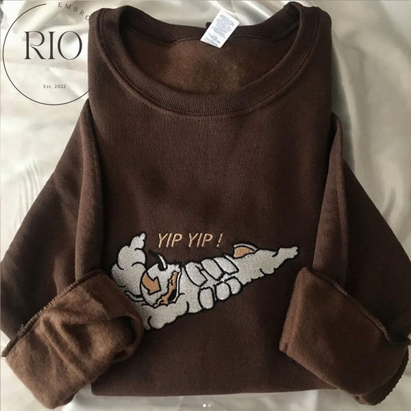 Appa Sweatshirt Embroidered - Etsy