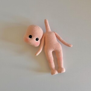 Amigurumi Body Base Crochet Pattern | Customizable 20 Cm Doll Body ...