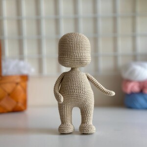 Amigurumi Body Base Pattern | Crochet Doll Form | Create Your Own ...