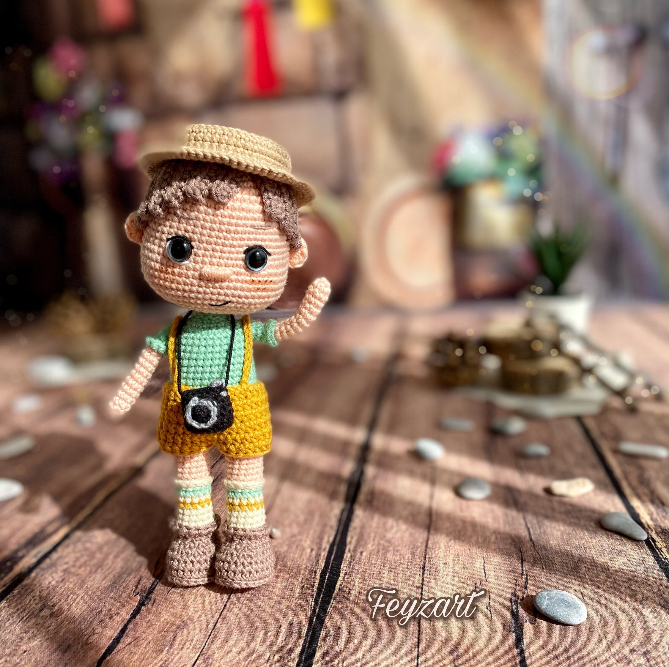 Crochet Pattern Paul Doll Amigurumi PDF English - Etsy