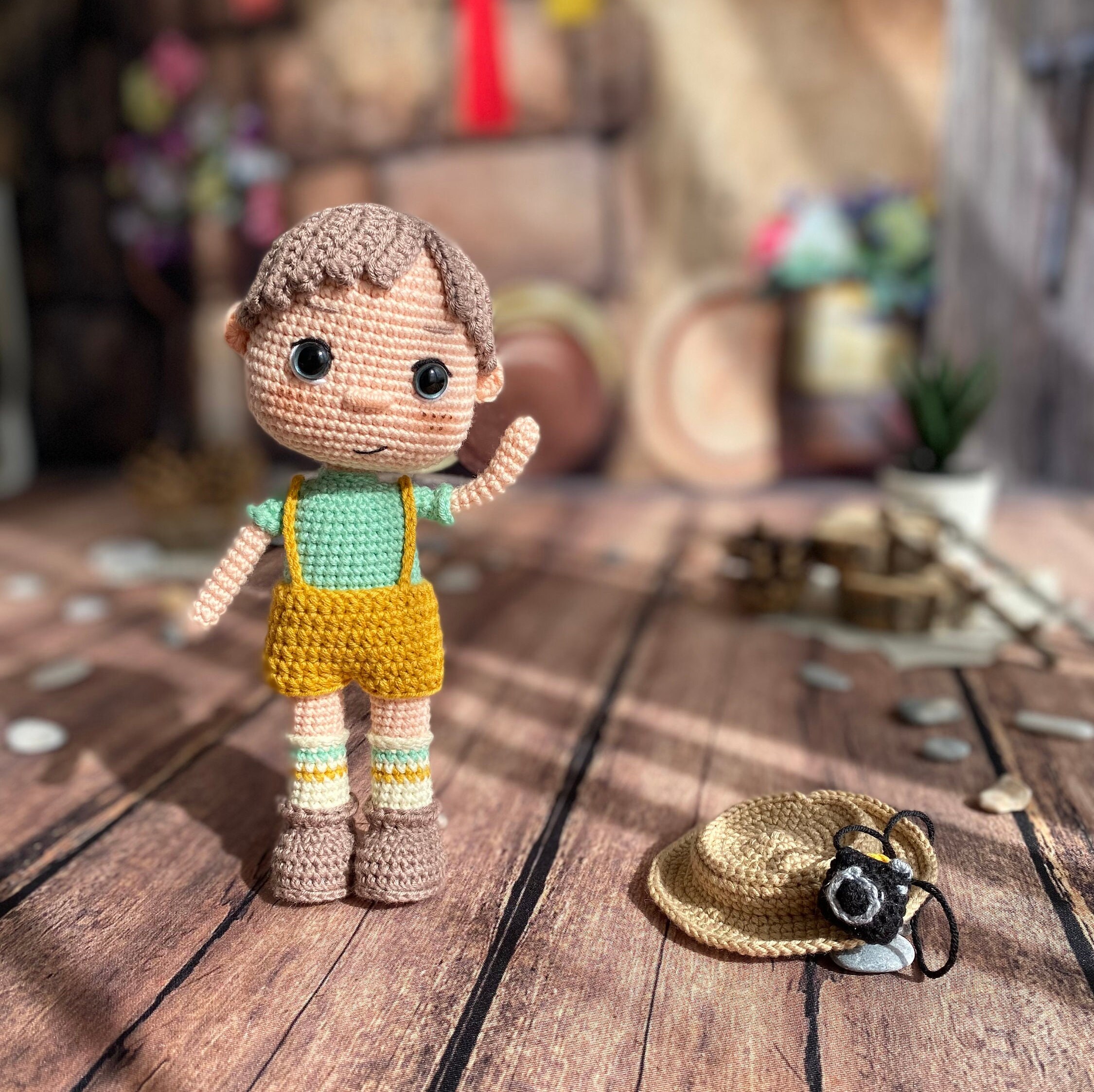 Crochet Pattern Paul Doll Amigurumi PDF English - Etsy