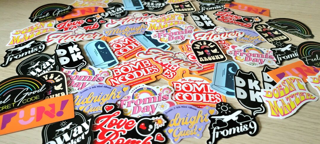 Fromis_9 (14) Sticker Bundle - Etsy
