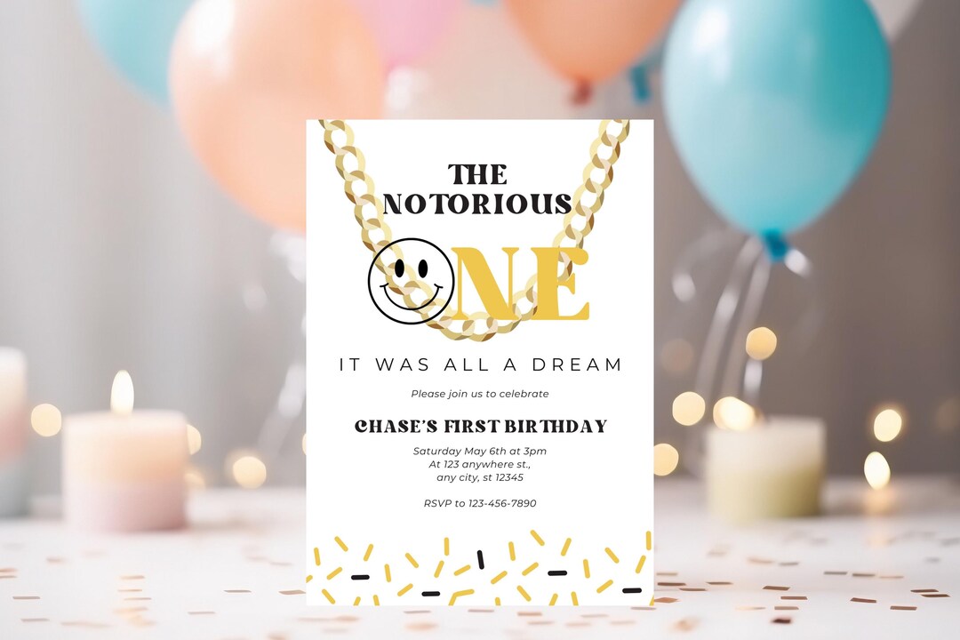 Notorious One Birthday ,notorious One, Notorious One Birthday Party ...