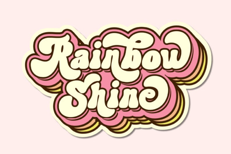 Retro Groovy Font, Retro Serif Font, Fonts Procreate, Fonts Cricut ...