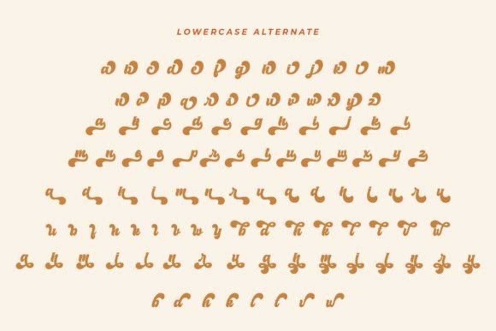 Chunky Retro Groovy Font, Retro Serif Font, Fonts Procreate, Fonts ...